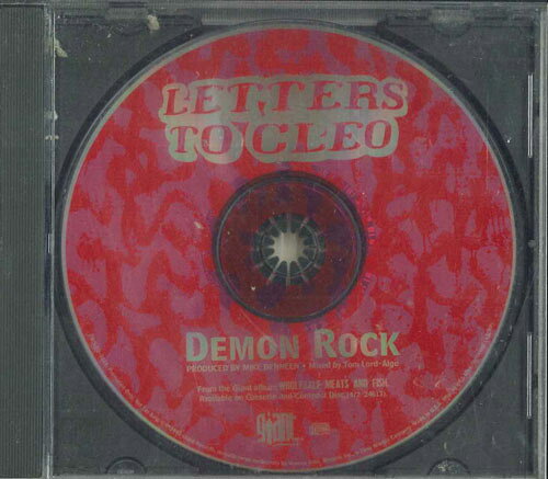 ・アーティスト Letters To Cleo ・タイトル Demon Rock ・レーベル・型番 GIANT PROCD7868 ・フォーマット CD ・コンディション(盤) 良い (VG+) ・コンディション(ジャケット) カバーなし ...