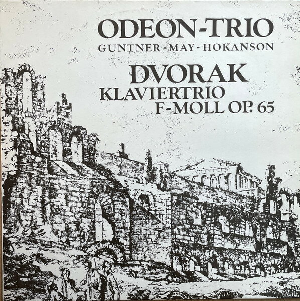 ・アーティスト Anton?n Dvo??k - Odeon Trio - Kurt Guntner - Angelica May - Leonard Hokanson ・タイトル Klaviertrio F-Moll OP. 65 ・レー...