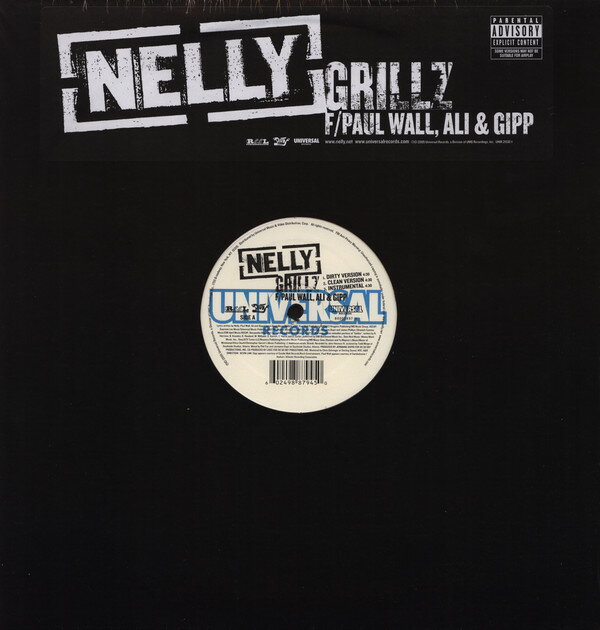 ・アーティスト Nelly F/ Paul Wall, Ali & Gipp ・タイトル Grillz ・レーベル・型番 Universal, Fo' Reel Entertainment, Derrty Ent. B000589711 ・...