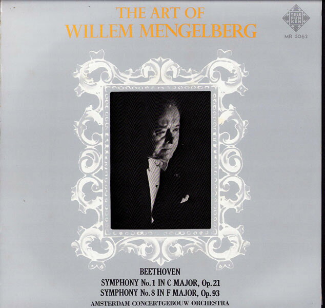 ・アーティスト Beethoven, Willem Mengelberg, Amsterdam Concertgebouw Orchestra ・タイトル Art Of Willem Mengelberg ・レーベル・型番 TELEFUNK...