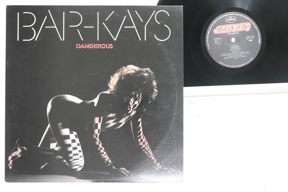 ・アーティスト Bar Kays ・タイトル Dangerous ・レーベル・型番 MERCURY 25PP127 ・フォーマット LPレコード ・コンディション(盤) 良い (VG+) ・コンディション(ジャケット) 可 (VG) ・コン...