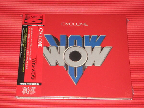 ・アーティスト VOWWOW ・タイトル CYCLONE ・レーベル・型番 Polystar Songs XQJX1008 ・フォーマット CD ・コンディション(盤) 新品 (M) ・コンディション(ジャケット) 新品 (M) ・コンディ...