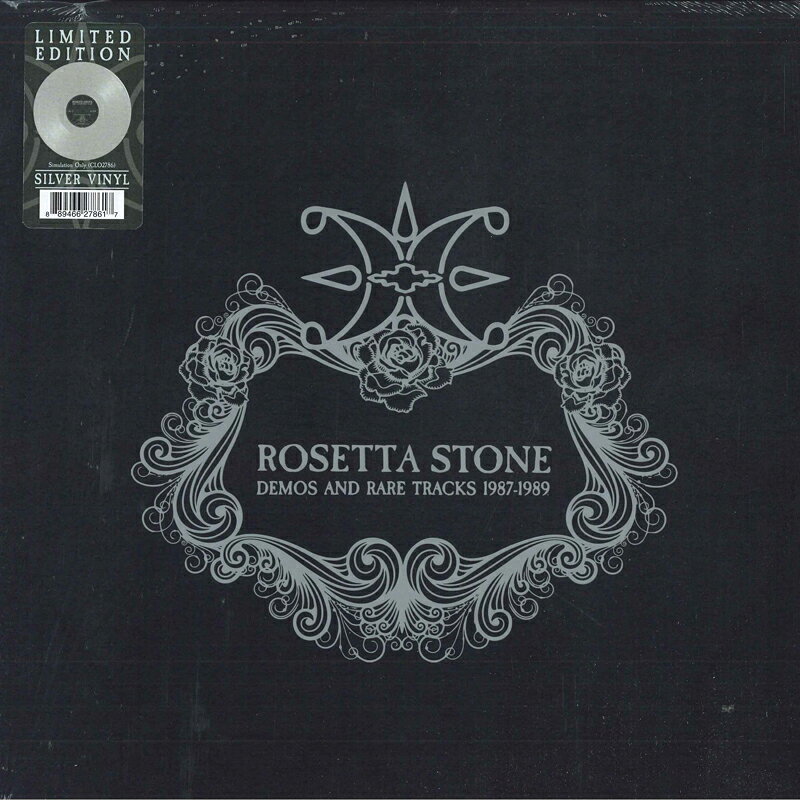 ・アーティスト Rosetta Stone ・タイトル Demos And Rare Tracks 1987-1989 (Silver Vinyl) ・レーベル・型番 Cleopatra CLO2786SILVER ・フォーマット LPレコ...