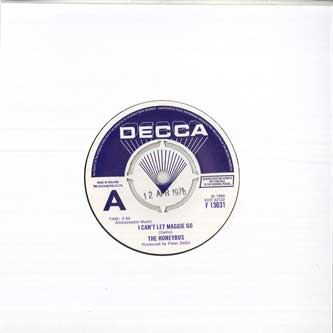 ・アーティスト Honeybus ・タイトル I Can't Let Maggie Go / Julie In My Heart ・レーベル・型番 Decca F13631PROMO ・フォーマット 7インチレコード ・コンディション(盤)...