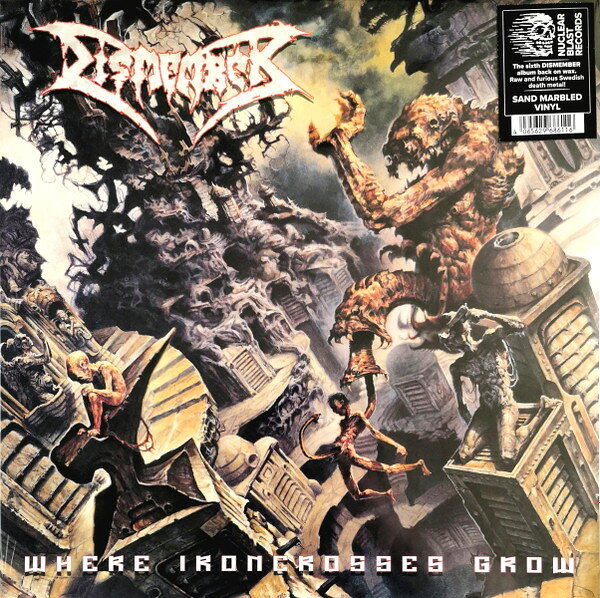 ・アーティスト Dismember ・タイトル Where Ironcrosses Grow - Sand Marble ・レーベル・型番 NUCLEAR BLAST NBA686111 ・フォーマット LPレコード ・コンディション(盤)...