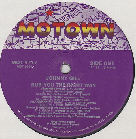 ・アーティスト Johnny Gill ・タイトル Rub You The Right Way ・レーベル・型番 Motown MOT4717 ・フォーマット 12インチレコード ・コンディション(盤) 可 (VG) ・コンディション(ジャ...