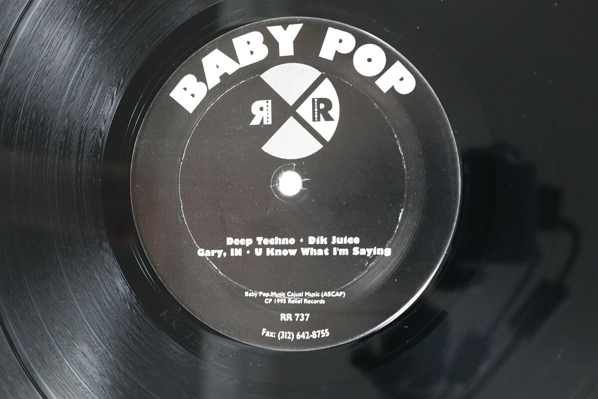 ・アーティスト Baby Pop ・タイトル Deep Techno / Dik Juice / Gary, In / U Know What I'm Saying ・レーベル・型番 RELIEF RR737 ・フォーマット 12インチレコ...