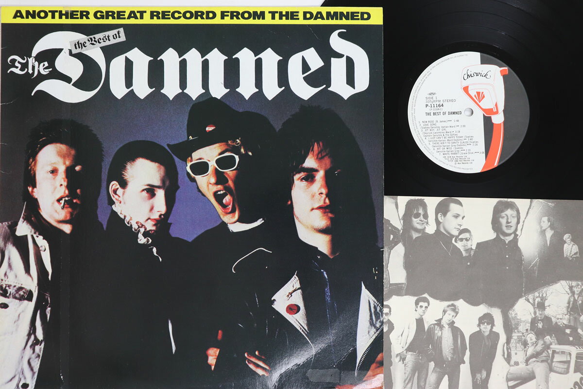 ・アーティスト Damned ・タイトル Best Of The Damned ・レーベル・型番 CHISWICK P11164 ・フォーマット LPレコード ・コンディション(盤) 良い (VG+) ・コンディション(ジャケット) 可 (...