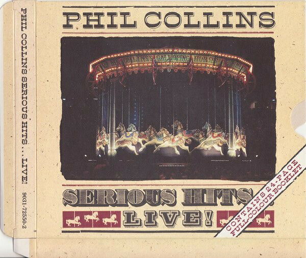 ・アーティスト Phil Collins ・タイトル Serious Hits...Live! ・レーベル・型番 WEA 9031725502 ・フォーマット CD ・コンディション(盤) 良い (VG+) ・コンディション(ジャケット) ...