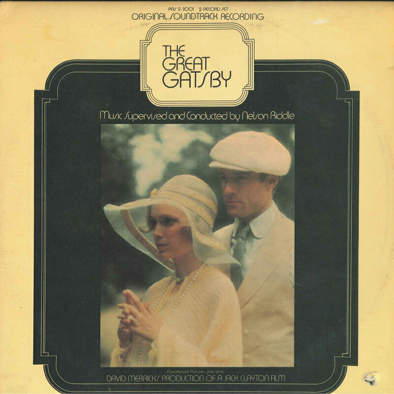 ・アーティスト Nelson Riddle, Nelson Riddle & His Orchestra ・タイトル 華麗なるギャツビー (グレート・ギャツビー) Great Gatsby ・レーベル・型番 Paramount Record...