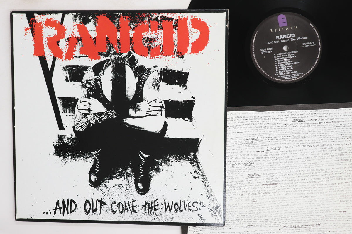 ・アーティスト Rancid ・タイトル ...and Out Come The Wolves ・レーベル・型番 EPITAPH 864441 ・フォーマット LPレコード ・コンディション(盤) 良い (VG+) ・コンディション(ジャケ...