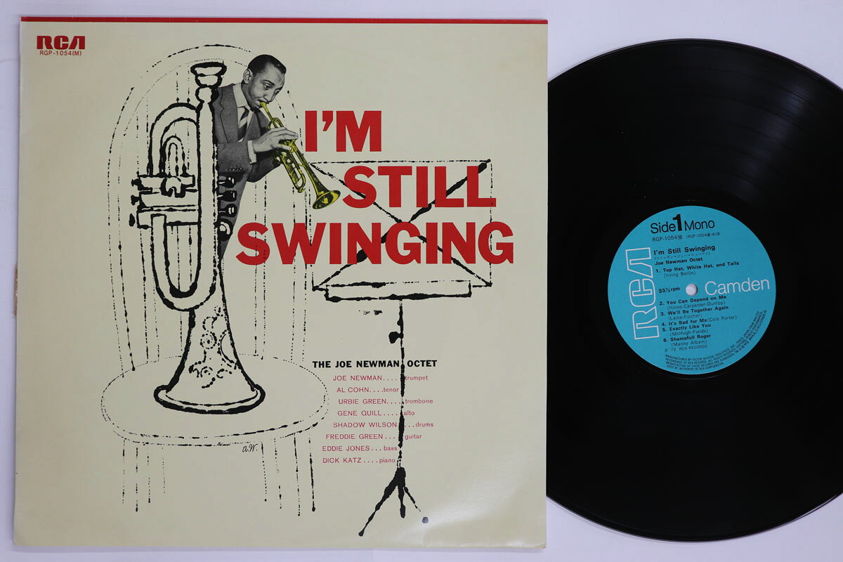 ・アーティスト Joe Newman Octet ・タイトル I'm Still Swinging ・レーベル・型番 RCA RGP1054 ・フォーマット LPレコード ・コンディション(盤) 良い (VG+) ・コンディション(ジャケッ...