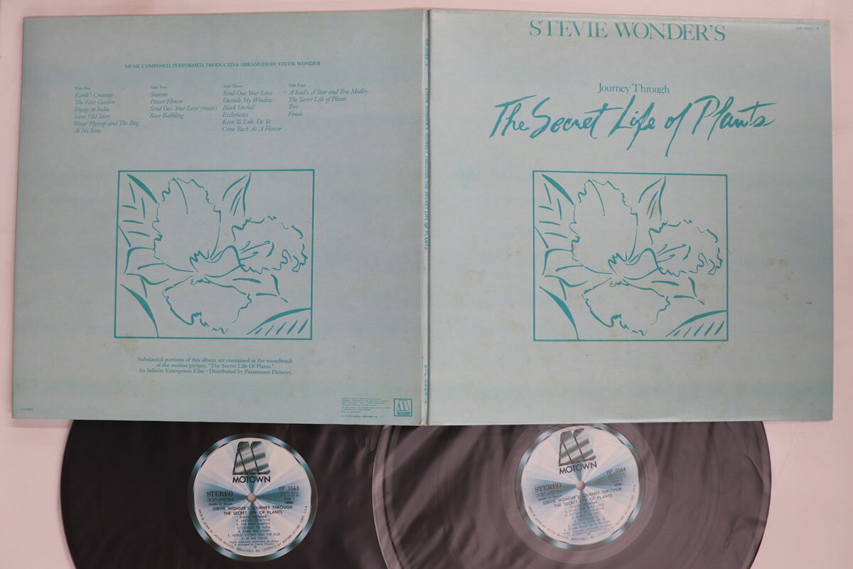 ・アーティスト Stevie Wonder ・タイトル Journey Through The Secret Life Of Plants ・レーベル・型番 VICTOR VIP95634 ・フォーマット LPレコード ・コンディション(盤...