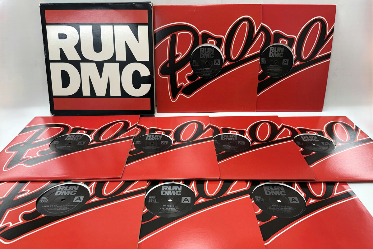 ・アーティスト Run-DMC ・タイトル 12-inch Singles Box Set ・レーベル・型番 PROFILE PRO10040 ・フォーマット LPレコード ・コンディション(盤) 良い (VG+) ・コンディション(ジャケ...