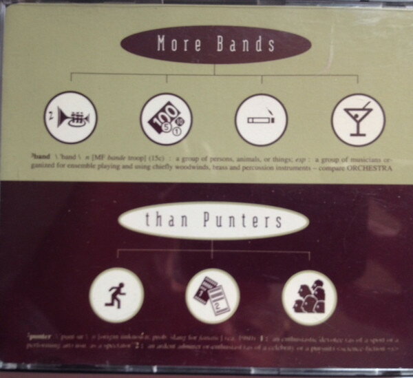 ・アーティスト Various ・タイトル More Bands Than Punters ・レーベル・型番 PolyGram FLOOD07CD ・フォーマット CD ・コンディション(盤) 良い (VG+) ・コンディション(ジャケット...