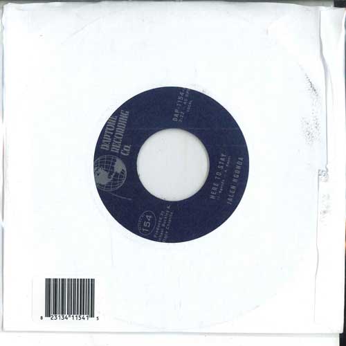 ・アーティスト Jalen N'Gonda ・タイトル Here To Stay / If You Don't Want My Love ・レーベル・型番 DAPTONE DAP1154 ・フォーマット 7インチレコード ・コンディション(...