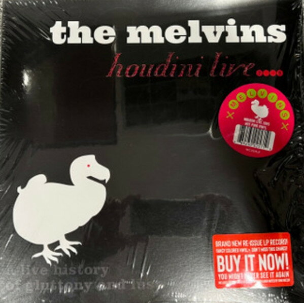 ・アーティスト Melvins ・タイトル Houdini Live 2005 (A Live History Of Gluttony And Lust) (Hot Pink Vinyl） ・レーベル・型番 Ipecac Recording...