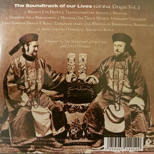 ・アーティスト Soundtrack Of Our Lives ・タイトル Origin Vol. 1 ・レーベル・型番 Telegram Records Stockholm 5050467149120PROMO ・フォーマット CD ・コ...