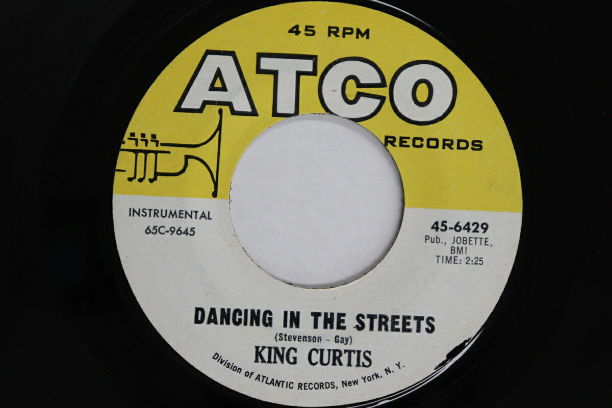 ・アーティスト King Curtis ・タイトル Dancing In The Streets / He'll Have To Go ・レーベル・型番 ATCO RECORDS 456429 ・フォーマット 7インチレコード ・コンディシ...