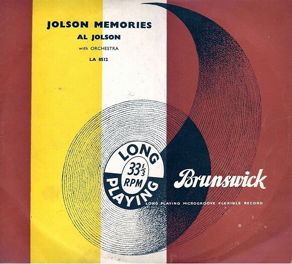・アーティスト Al Jolson ・タイトル Jolson Memories ・レーベル・型番 Brunswick LA8512 ・フォーマット 10インチレコード ・コンディション(盤) 良い (VG+) ・コンディション(ジャケット)...