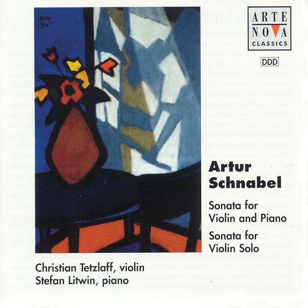 ・アーティスト Schnabel, Tetzlaff; Litwin ・タイトル Sonate Pour Violon Seul ・レーベル・型番 Arte Nova Classics 74321277982 ・フォーマット CD ・コンデ...