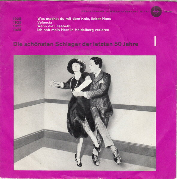 ・アーティスト Various ・タイトル Die Sch?nsten Schlager Der Letzten 50 Jahre - Serie 1, Platte 6 ・レーベル・型番 Bertelsmann Schallplatten...
