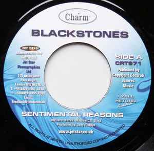 ・アーティスト The Blackstones ・タイトル Sentimental Reasons ・レーベル・型番 Charm CRT971 ・フォーマット 7インチレコード ・コンディション(盤) 非常に良い(EX) ・コンディション(...