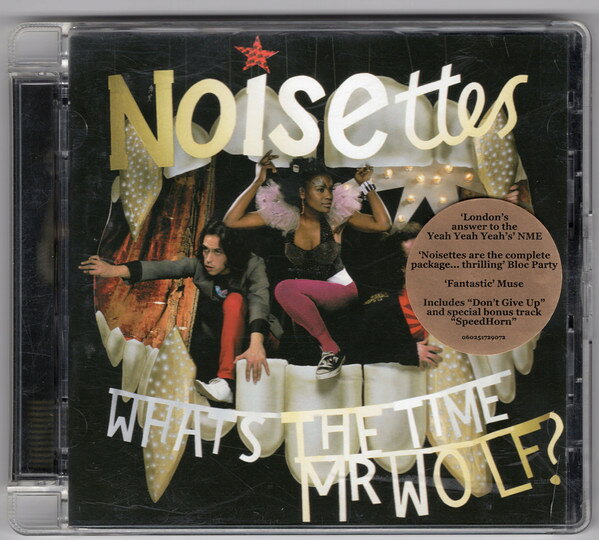 ・アーティスト Noisettes ・タイトル What's The Time Mr Wolf? ・レーベル・型番 Vertigo 9841570 ・フォーマット CD ・コンディション(盤) 良い (VG+) ・コンディション(ジャケット...