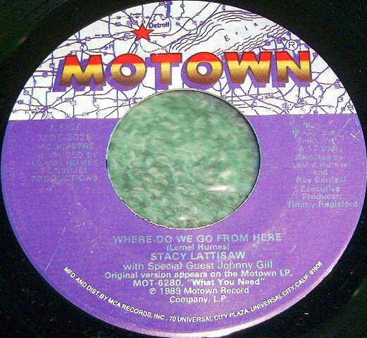 ・アーティスト Stacy Lattisaw, Johnny Gill ・タイトル Where Do We Go From Here ・レーベル・型番 Motown MOT2026 ・フォーマット 7インチレコード ・コンディション(盤) ...