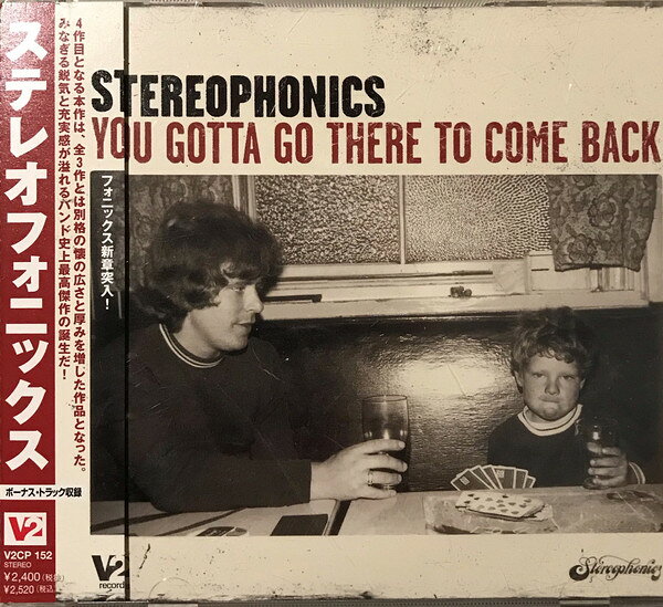 ・アーティスト Stereophonics ・タイトル You Gotta Go There To Come Back ・レーベル・型番 V2 V2CP152 ・フォーマット CD ・コンディション(盤) 非常に良い(EX) ・コンディショ...