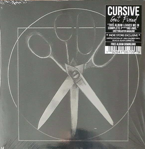・アーティスト Cursive ・タイトル Get Fixed (Black & Silver Cornetto Vinyl) ・レーベル・型番 15 PASSENGER 15P006 ・フォーマット LPレコード ・コンディション(盤) ...