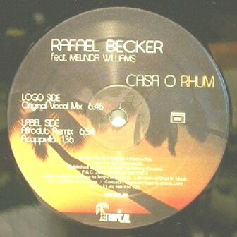 ・アーティスト Rafael Becker ・タイトル Casa O Rhum ・レーベル・型番 ・フォーマット 12インチレコード ・コンディション(盤) 良い (VG+) ・コンディション(ジャケット) 良い (VG+) ・コンディショ...