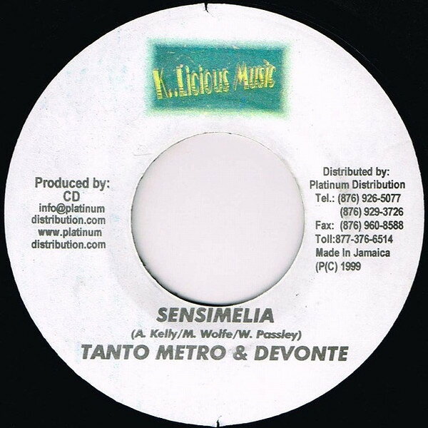 ・アーティスト Tanto Metro & Devonte ・タイトル Sensimelia ・レーベル・型番 K..Licious Music NONE ・フォーマット 7" ・コンディション(盤) 良い (VG+) ・コンディション(ジ...