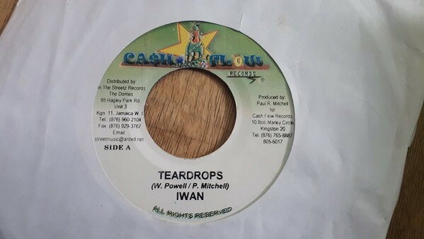 ・アーティスト I-Wan ・タイトル Teardrops ・レーベル・型番 Cash Flow Records NONE ・フォーマット 7" ・コンディション(盤) 良い (VG+) ・コンディション(ジャケット) ・コンディション(帯...