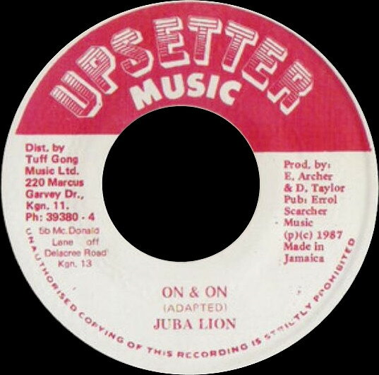 ・アーティスト Juba Lion ・タイトル On & On ・レーベル・型番 Upsetter Music NONE ・フォーマット 7インチレコード ・コンディション(盤) 非常に良い(EX) ・コンディション(ジャケット) ・コンデ...
