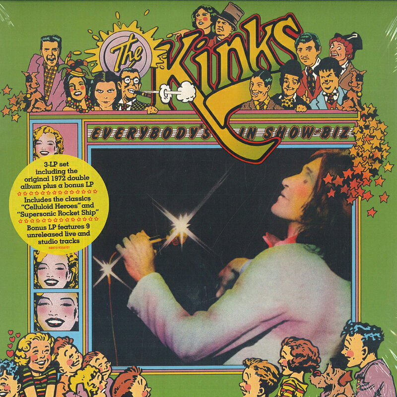 ・アーティスト Kinks ・タイトル Everybody's In Show-Biz ・レーベル・型番 RCA Victor, Legacy, Sony Music 88875193561 ・フォーマット LPレコード ・コンディション(...