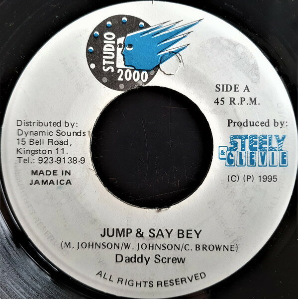 ・アーティスト Daddy Screw ・タイトル Jump & Say Bey ・レーベル・型番 Studio 2000 NONE ・フォーマット 7" ・コンディション(盤) 良い (VG+) ・コンディション(ジャケット) ・コンディ...