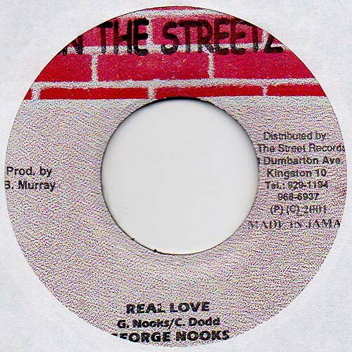 ・アーティスト George Nooks ・タイトル Real Love ・レーベル・型番 In The Streetz Records NONE ・フォーマット 7" ・コンディション(盤) 良い (VG+) ・コンディション(ジャケット...
