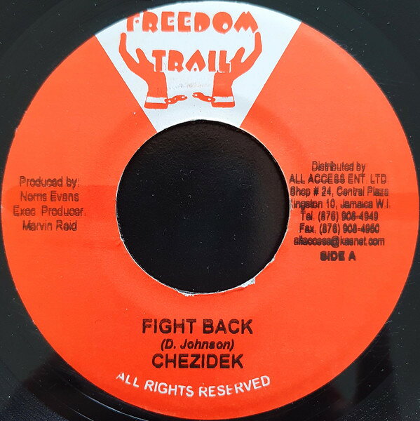 ・アーティスト Chezidek ・タイトル Fight Back ・レーベル・型番 Freedom Trail NONE ・フォーマット 7" ・コンディション(盤) 良い (VG+) ・コンディション(ジャケット) ・コンディション(帯...