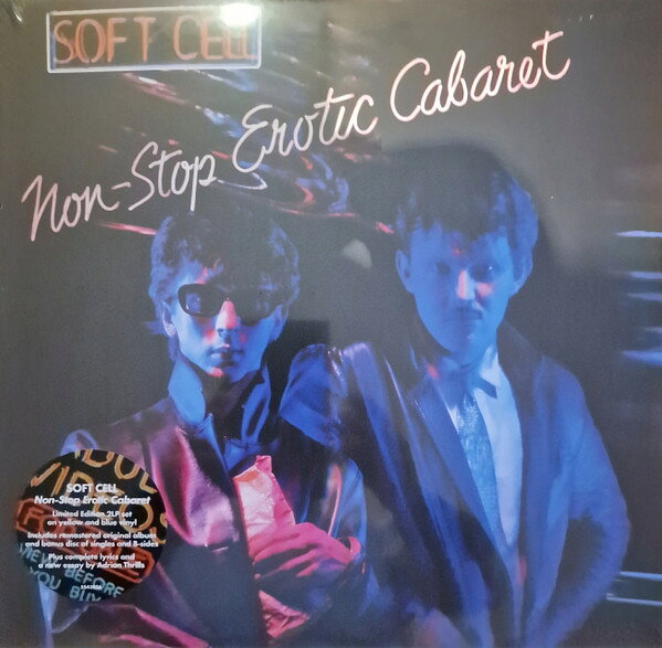 ・アーティスト Soft Cell ・タイトル Non-Stop Erotic Cabaret ・レーベル・型番 Mercury 5543833 ・フォーマット LPレコード ・コンディション(盤) 新品 (M) ・コンディション(ジャケッ...