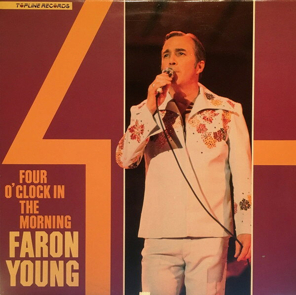 ・アーティスト Faron Young ・タイトル Four In The Morning ・レーベル・型番 Topline Records TOP144 ・フォーマット LP ・コンディション(盤) 良い (VG+) ・コンディション(ジ...