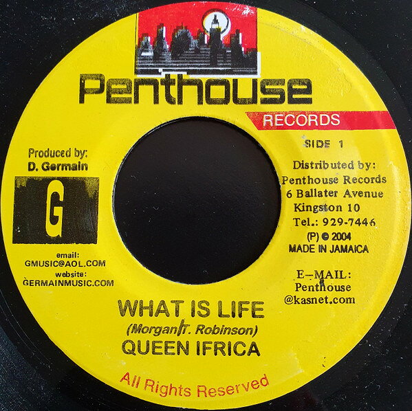 ・アーティスト Queen Ifrica / Nicky Burt ・タイトル What Is Life / Make Your Move ・レーベル・型番 Penthouse Records NONE ・フォーマット 7インチレコード ・...
