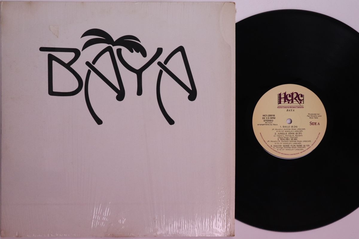 ・アーティスト Baya ・タイトル Baya ・レーベル・型番 HOUSTON CONNECTION RECORDING CORPORATION HC12001 ・フォーマット LPレコード ・コンディション(盤) 良い (VG+) ・コ...