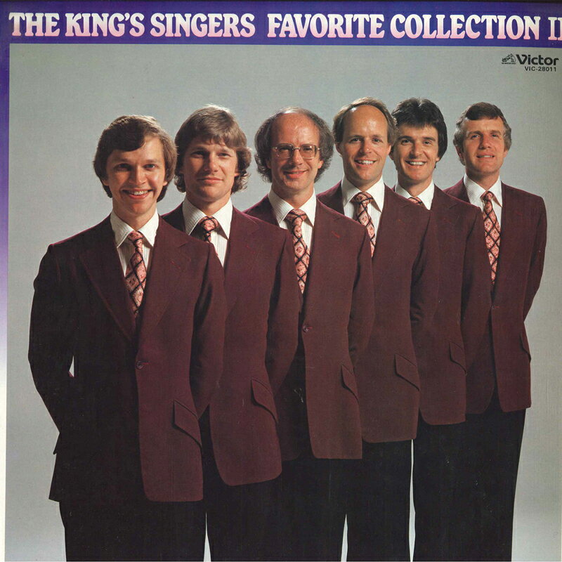 ・アーティスト King's Singers ・タイトル Favorite Collection II ・レーベル・型番 VICTOR VIC28011 ・フォーマット LPレコード ・コンディション(盤) 非常に良い(EX) ・コンディシ...