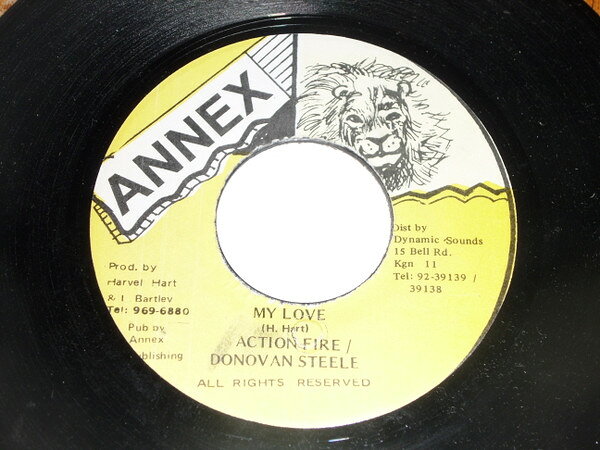 ・アーティスト Action Fire / Donovan Steele ・タイトル My Love ・レーベル・型番 ANNEX NONE ・フォーマット 7" ・コンディション(盤) 良い (VG+) ・コンディション(ジャケット) ・...