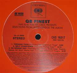 ・アーティスト QB Finest ・タイトル Nas And Ill Will Presents Sections From Queenbridge The Album ・レーベル・型番 Columbia CAS16317 ・フォーマット...