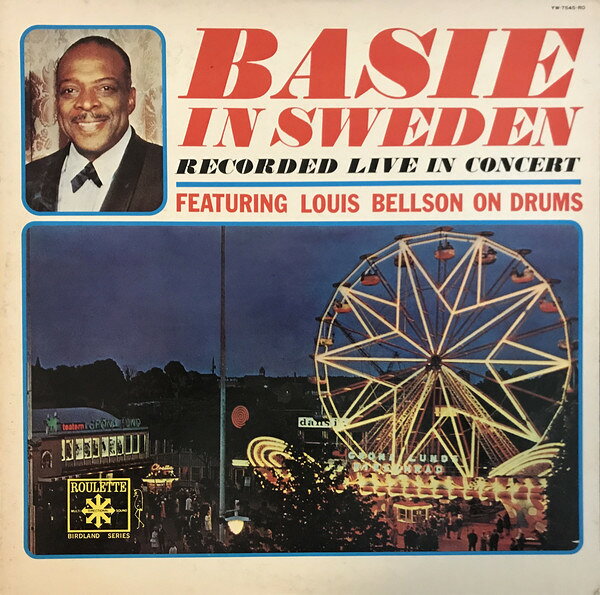 ・アーティスト Count Basie ・タイトル Basie In Sweden ・レーベル・型番 ROULETTE YW7545RO ・フォーマット LPレコード ・コンディション(盤) 良い (VG+) ・コンディション(ジャケット)...
