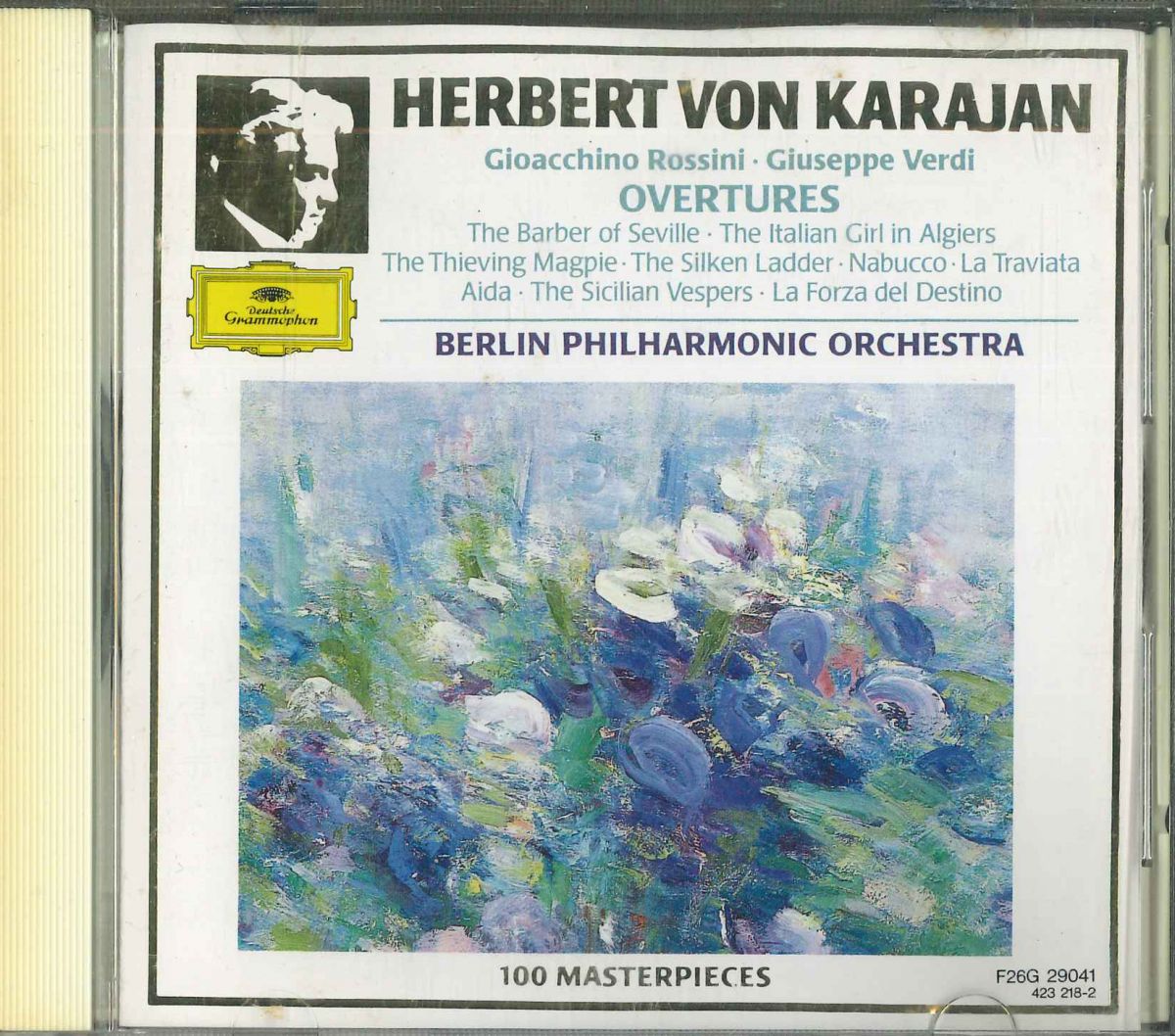 ・アーティスト カラヤン ・タイトル Rossini Verdi Overtures & Preludes ・レーベル・型番 POLYDOR F26G29041 ・フォーマット CD ・コンディション(盤) 非常に良い(EX) ・コンディシ...