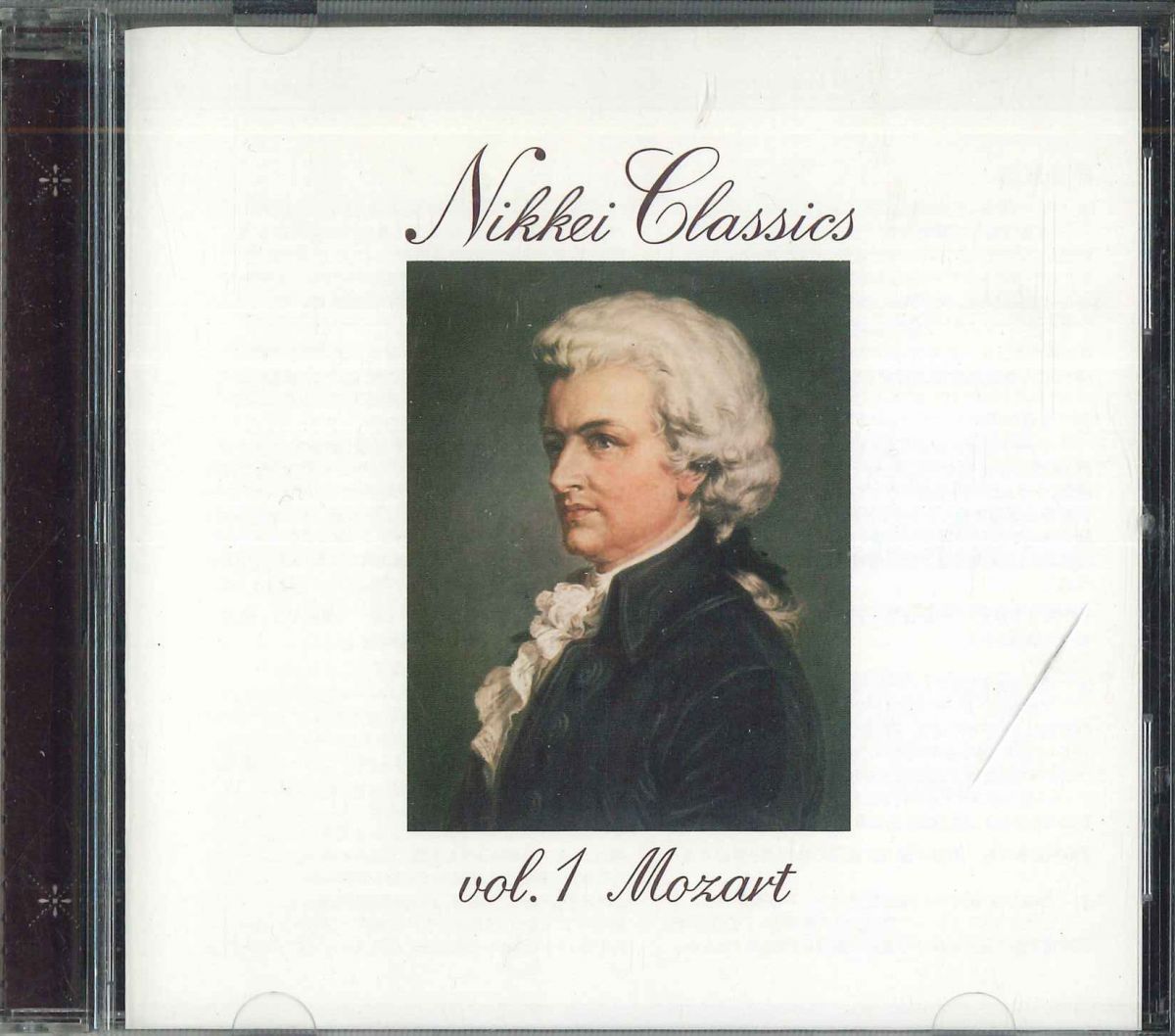 ・アーティスト Various ・タイトル Nikkei Classics Vol..1 Mozart ・レーベル・型番 UNIVERSAL MUSIC NKI1775 ・フォーマット CD ・コンディション(盤) 非常に良い(EX) ・コ...