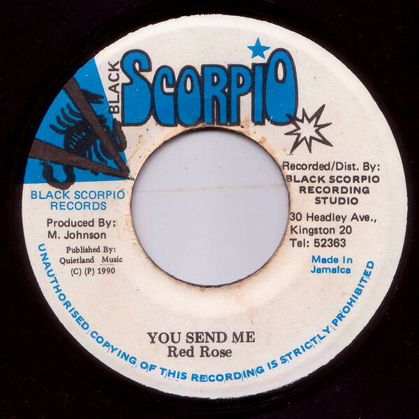 ・アーティスト Red Rose ・タイトル You Send Me ・レーベル・型番 BLACK SCORPIO NONE ・フォーマット 7" ・コンディション(盤) 可 (VG) ・コンディション(ジャケット) ・コンディション(帯)...